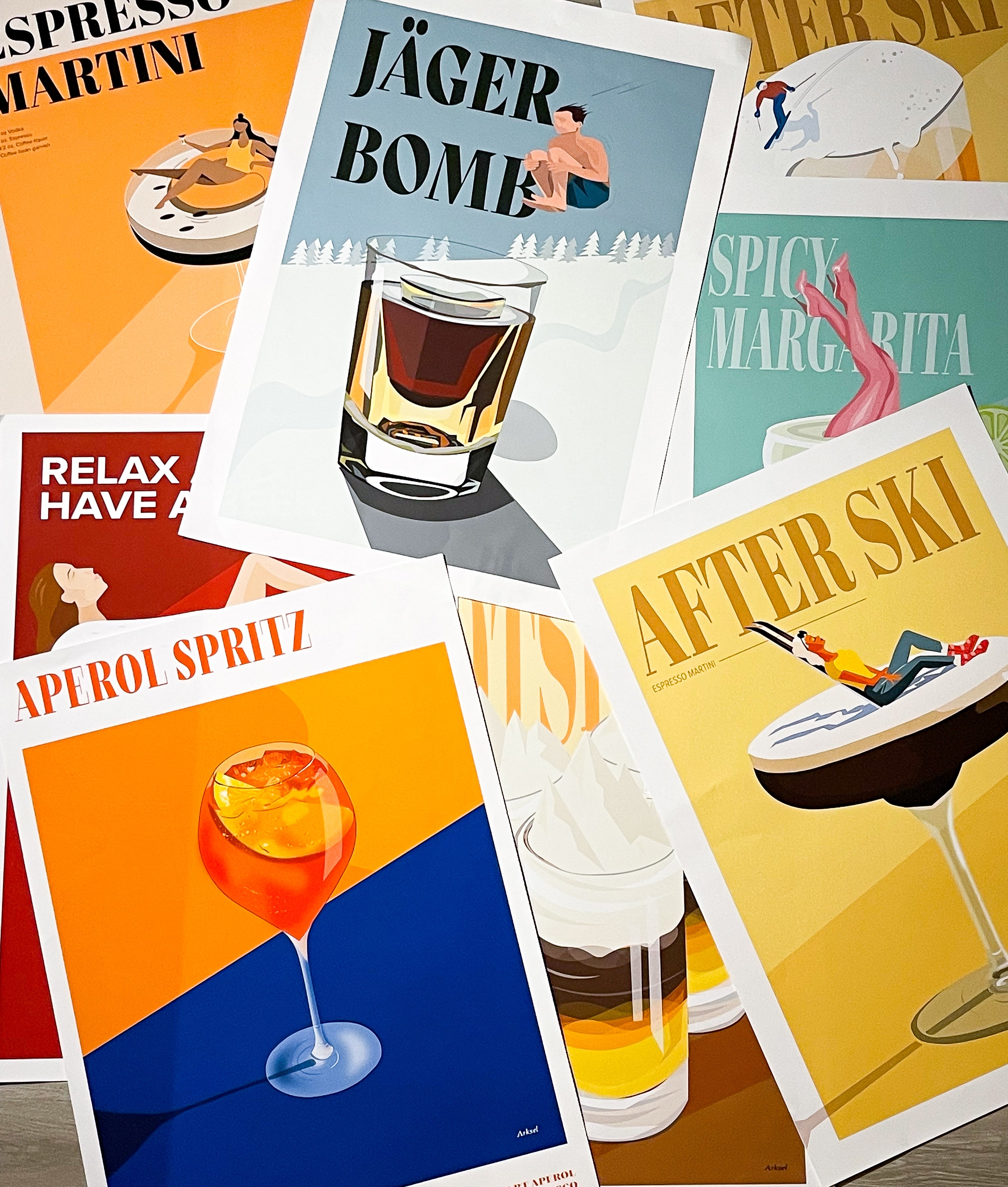 Drink Posters – Arksel